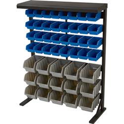Strongway 50273 47-Bin Bulk Bin Storage Rack - Walmart.com
