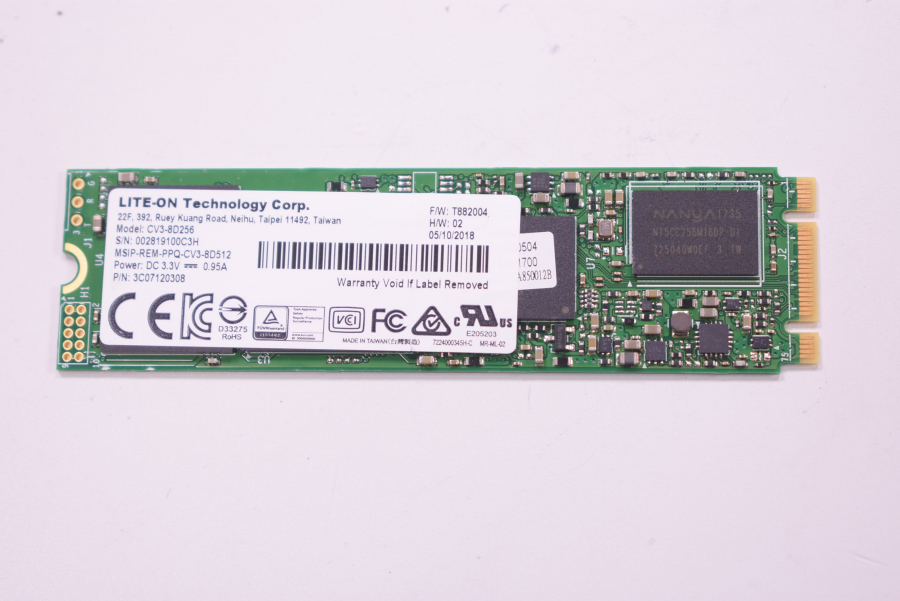 CV3-8D256 Lite-On 256gb M.2 Hard Drive NP-940X5N-X01US NP730QAA-K01US ...