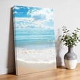 Beach Sky Canvas Wall Art for Living Room, Ocean Sea Poster Print ...