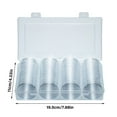 Protective 40mm Coin Cases Silver Dollar Round Case Storage Box ...