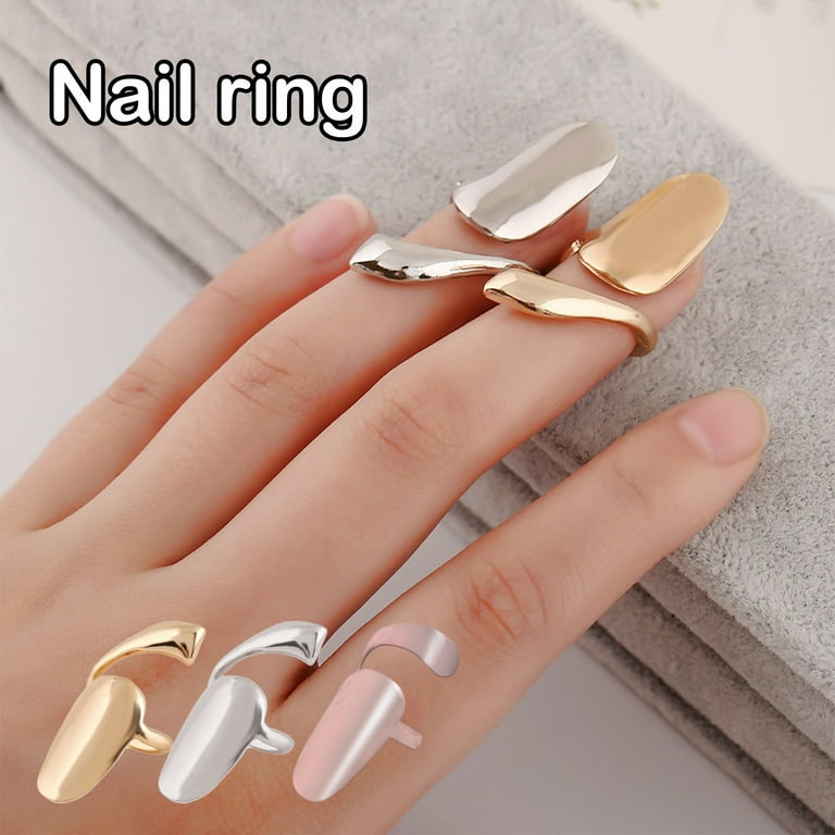 Ring Finger Acrylic Nail Designs