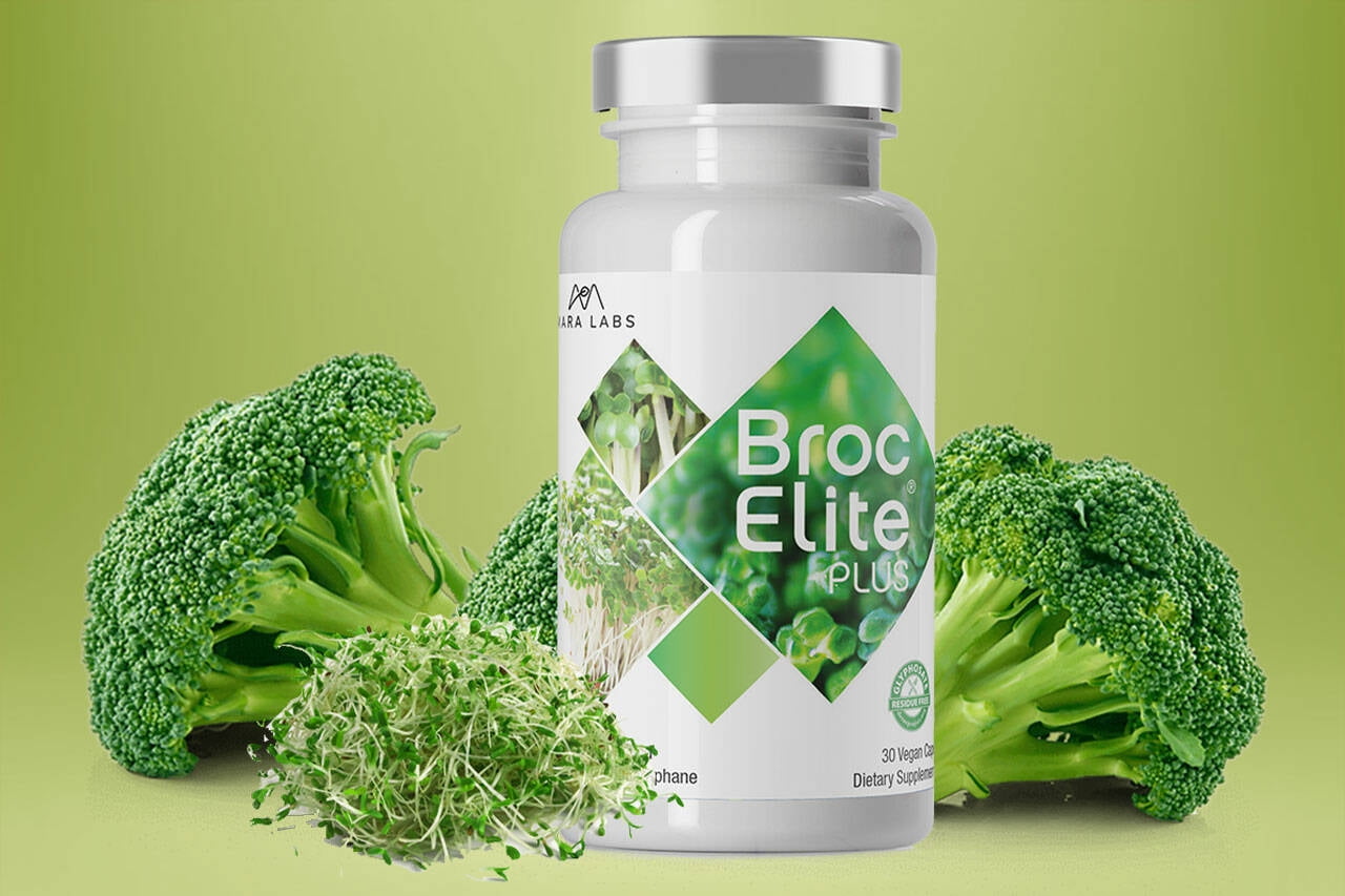 Buy BrocElite Plus Supplement With Stabilized Sulforaphane Extract- Heart Health, Joint Support ...