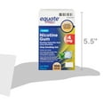 Equate Coated Nicotine Polacrilex Gum 4 mg, Ice Mint Flavor, Stop ...