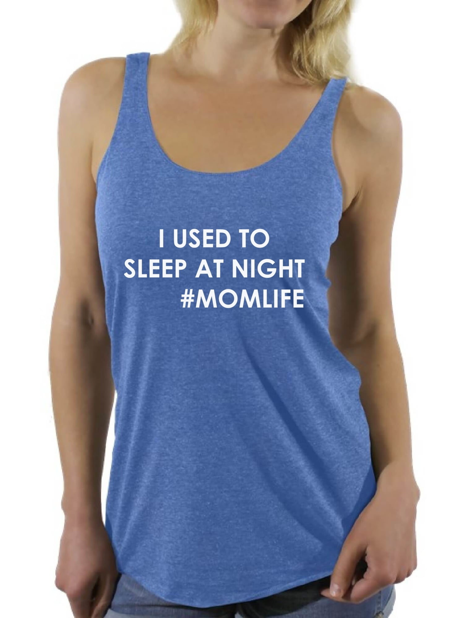 Awkward Styles Women's I Used To Sleep At Night Graphic Racerback Tank ...