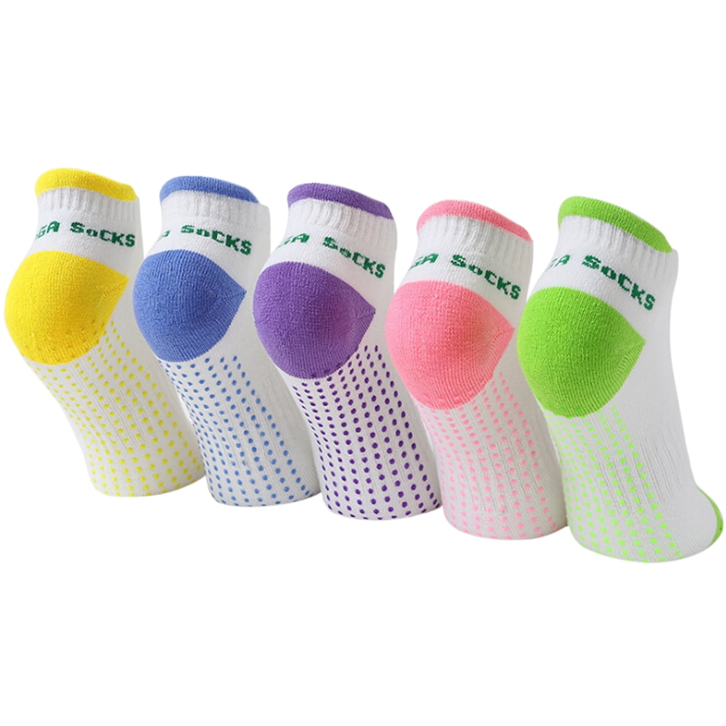 Click here for Nobrand 5 Pairs Yoga Socks Breathable Non-Slip Ath... prices