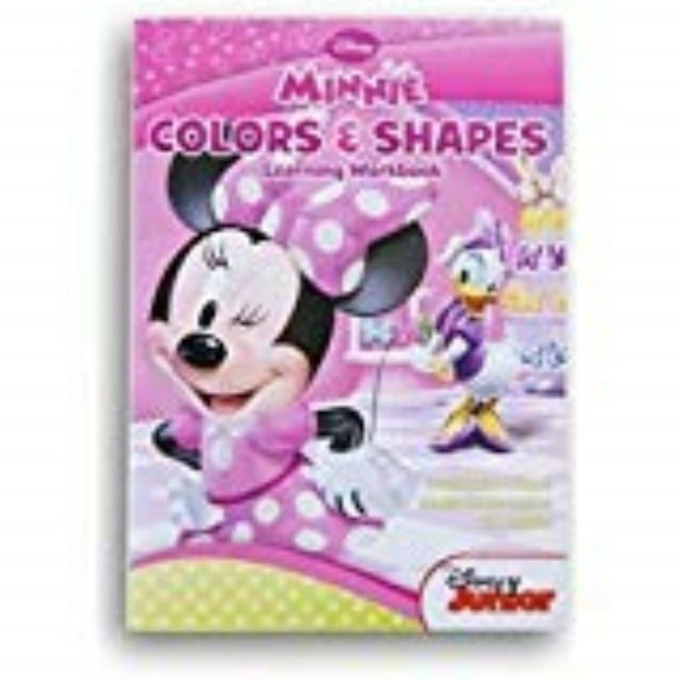 Minnie Mouse Colors and Shapes Learning Workbook - Walmart.com ...