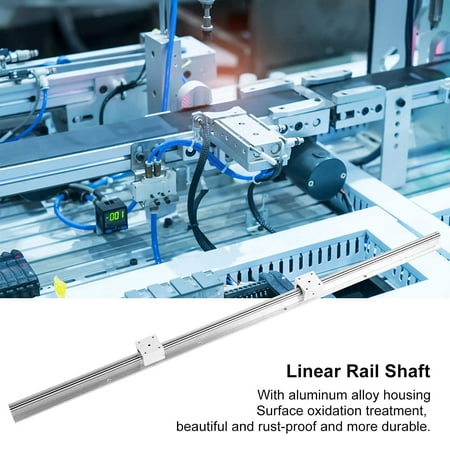 1000mm Linear Slide Rail Set,Linear Rail Shaft Bearing Slide Block ...