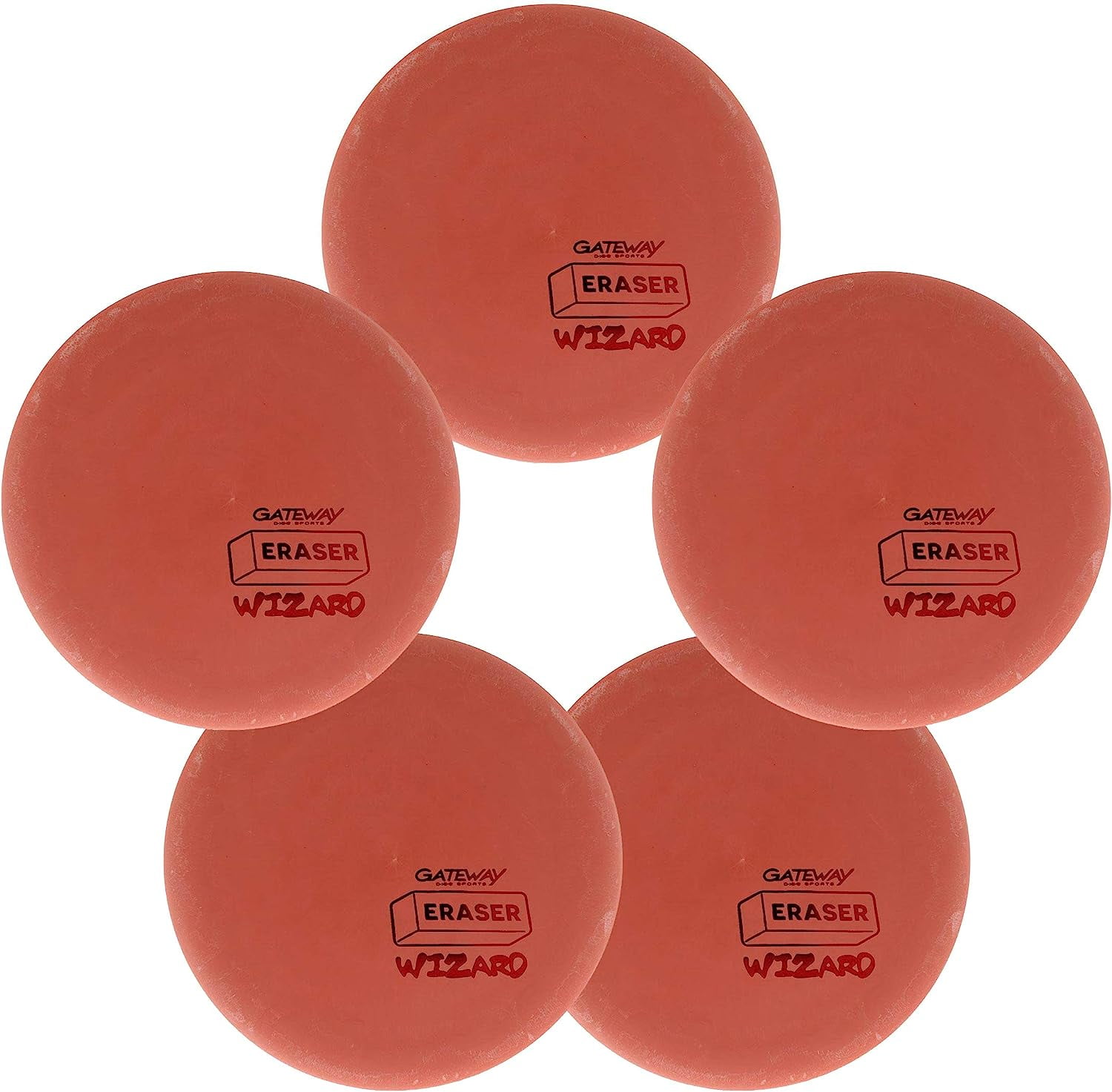 Gateway Wizard Putter Approach Disc - 5 Pack (Eraser) - Walmart.com