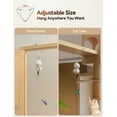 FeelNeedy, Interactive Cat Toy, 2 in 1 Self-Play Laser Teaser, Door ...