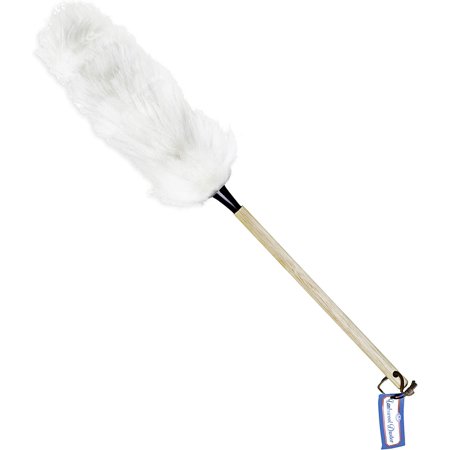 Australian Lambswool Duster Dusting Feather w/ Long Wooden Handle For ...