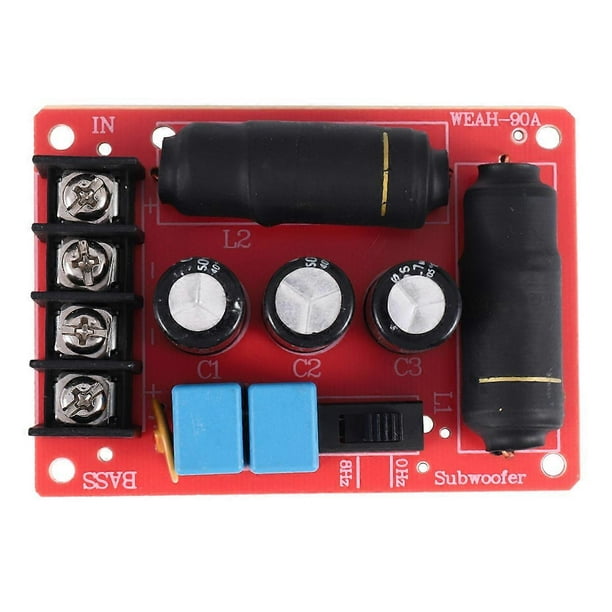Pure Bass Subwoofer Second-Order Crossover Speaker Frequency Divider ...