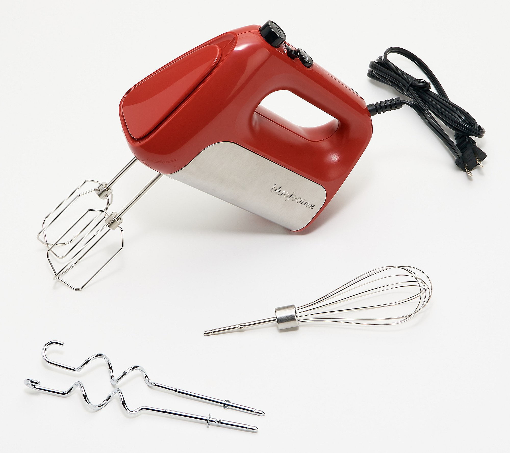 Restored Blue Jean Chef Variable Speed Hand Mixer with Dough Hooks and ...