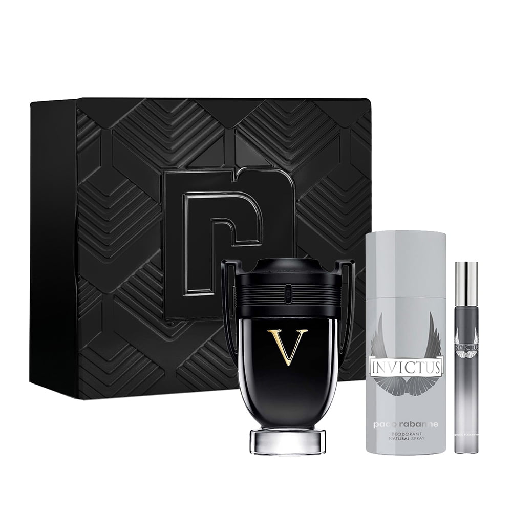 SET Paco Rabanne Invictus Victory [Metal] 3pzs Hombre | Walmart en línea