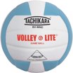 Tachikara SVMNC Volley-Lite Training Volleyball, Powder Blue/White ...
