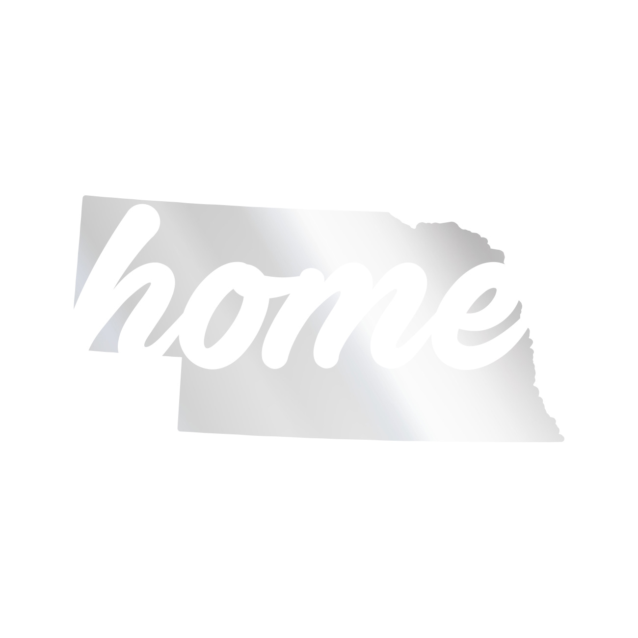 Nebraska Home Sticker Decal Die Cut - Self Adhesive Vinyl ...
