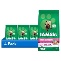(4 pack) IAMS Proactive Health Small Breed Adult Chicken & Whole Grain ...
