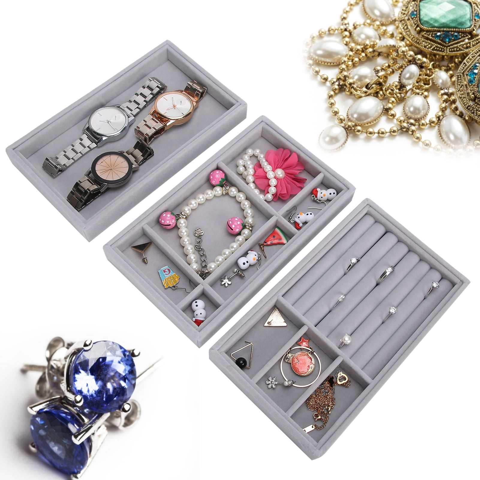 Click here for Youthink Stackable Jewelry Tray  Jewelry Tray Wood... prices