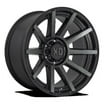 XD Aluminum Rim XD847 OUTBREAK 20X10in Satin Black with Gray Tint ...