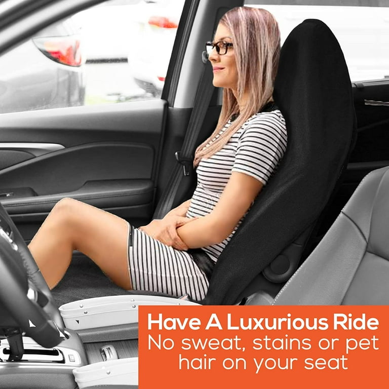 Trobo Seat Covers Waterproof Anti Slip Sweating Towel Breathable Car Seat Protector for Post Gym Workout Running Swimming Beach and Hiking Fits TR5434