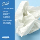 Scott Roll Control Center-Pull Paper Towels White - Paper - Absorbent ...