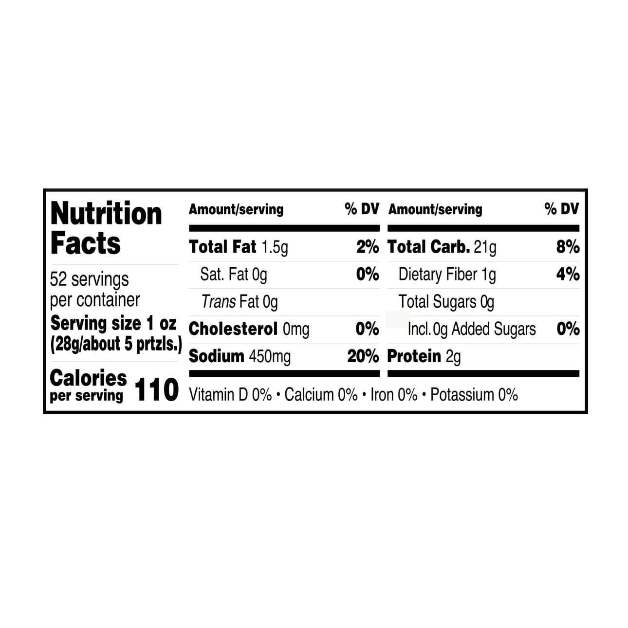 Utz Original Sourdough Specials Pretzels - 52 oz Barrel in Nepal at NPR ...