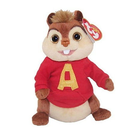 TY Beanie Baby - ALVIN the Chipmunk (DVD Exclusive) (7 inch) - Walmart ...