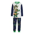 Teenage Mutant Ninja Turtles Boys Pajama Set, Long Sleeve Top and Fleece Pants, Sizes 4-12 ...