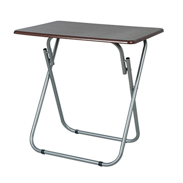 Home Basics Jumbo Multi-Purpose Foldable Table, Cherry - Walmart.com