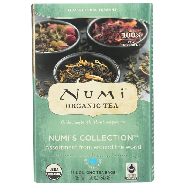 Numi Tea Tea Assorted Numi Collection, 16 Bag - Walmart.com - Walmart.com