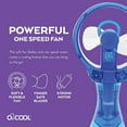 O2COOL 3.5 inch Battery Powered Misting Fan for Personal Cooling, Light ...