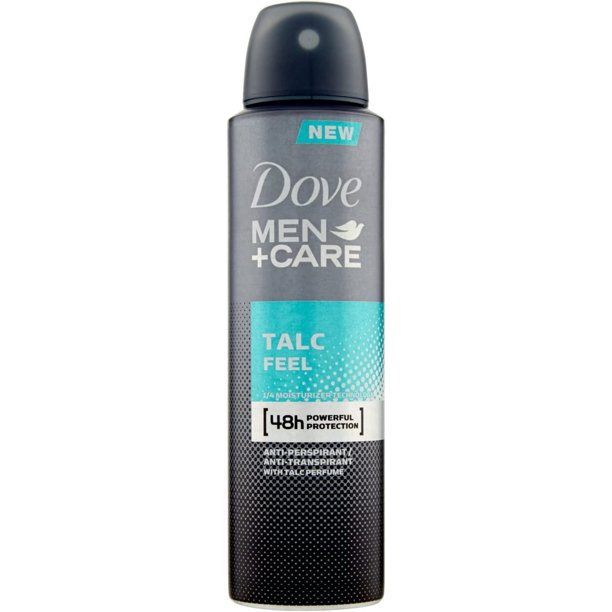 DOVE Spray 150ml Men + Care Talc Feel 6/Pack - Walmart.ca