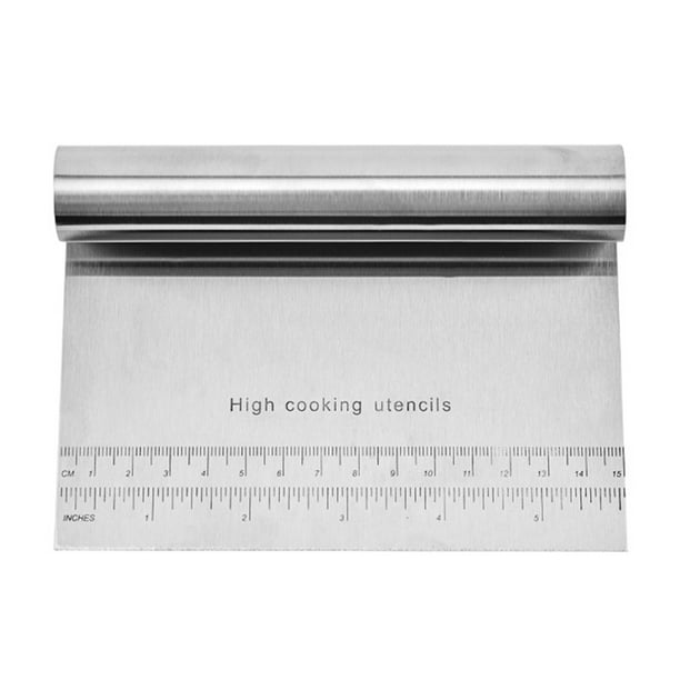Mistaha 6-Inch Dough Cutter with Measuring Scale Pastry Scraper Multi ...