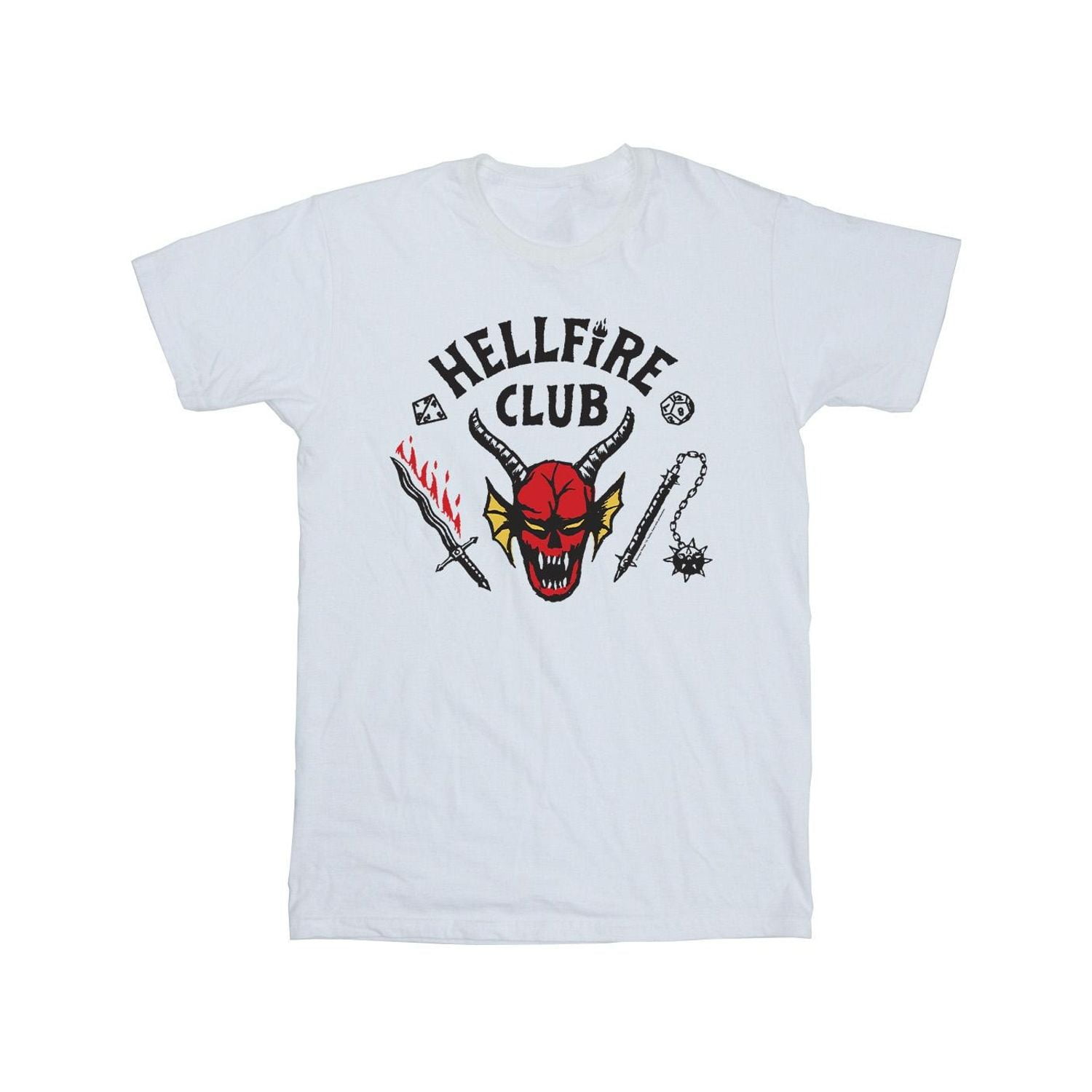 Click here for Netflix Mens Stranger Things Hellfire Club T-Shirt... prices