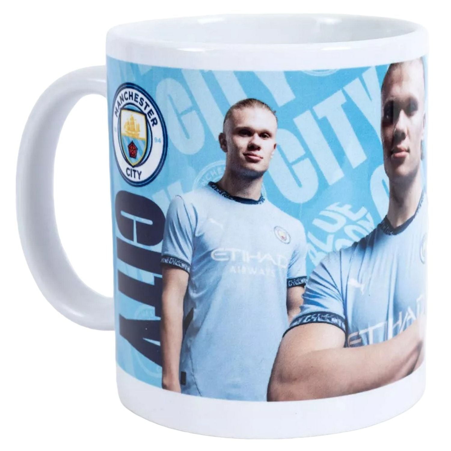 Click here for Manchester City Fc Haaland Mug 0.57 Pint prices