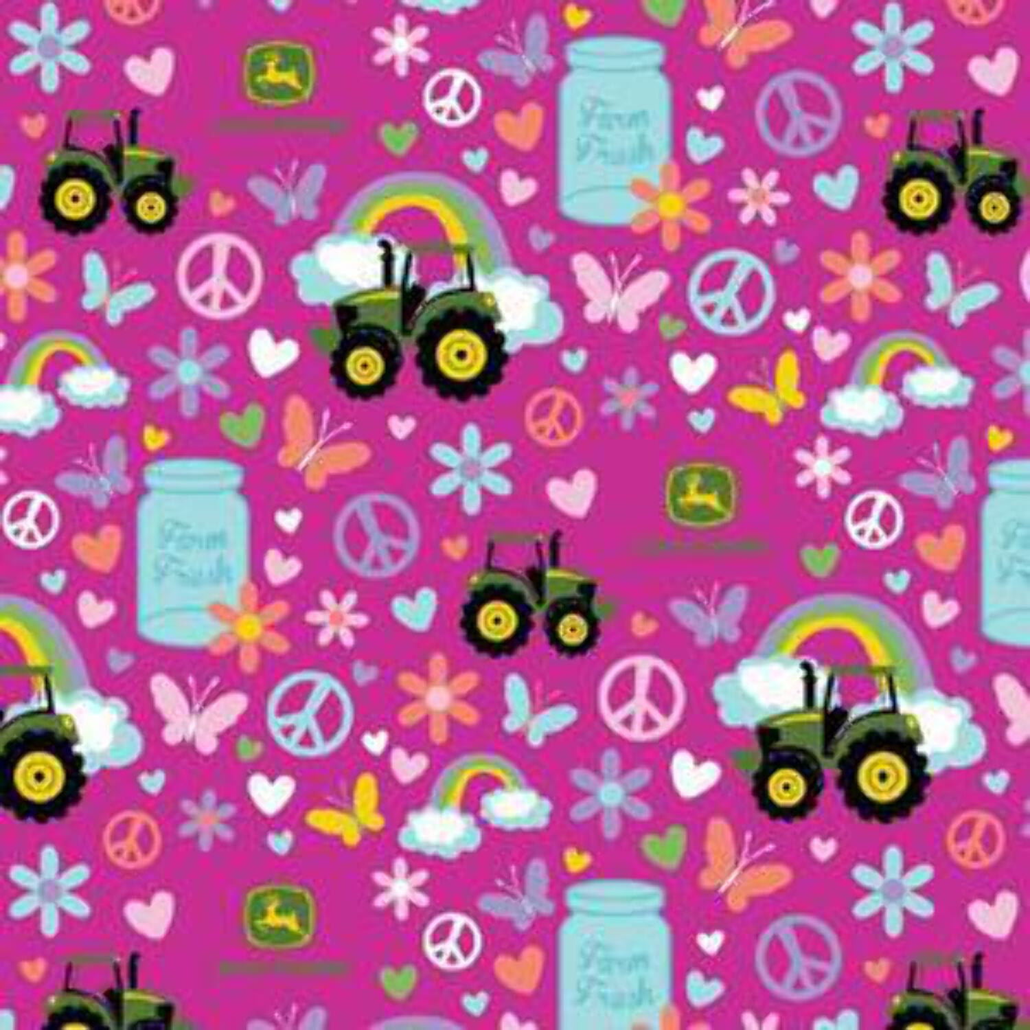 Pink John Deere Backgrounds