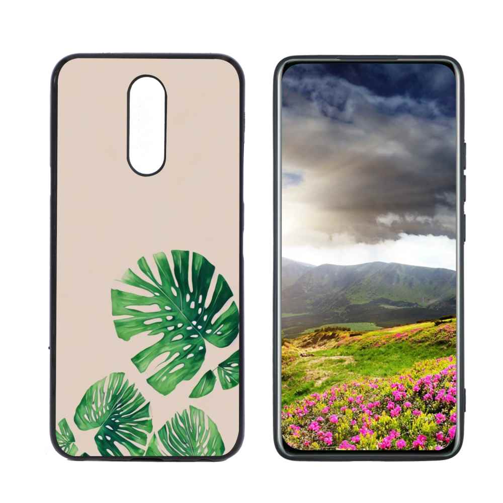 Compatible with LG Solo LTE Phone Case, Tropical-Leaves-8 Case Men ...