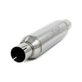 MBRP Universal Resonator 2.5in inlet/outlet 16in body 20in overall T304 ...