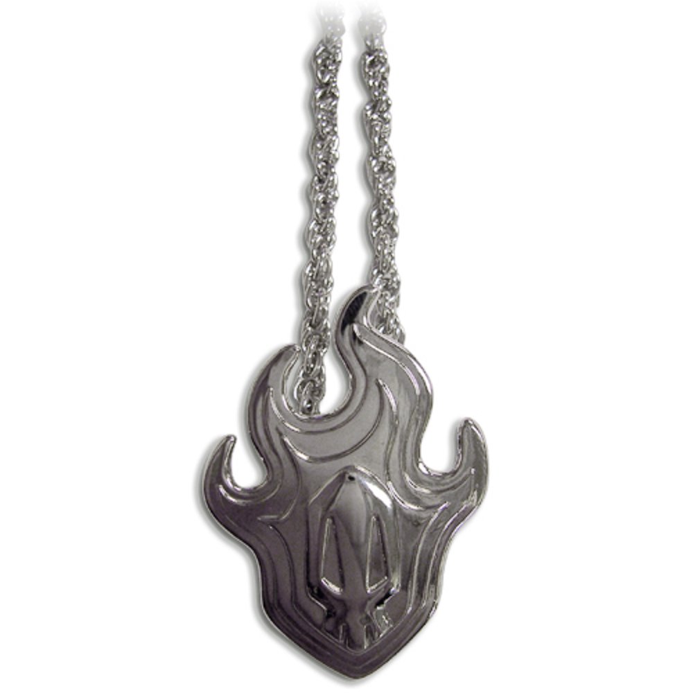 Bleach - Necklace - Bleach - New Skull Logo Metal Silver Toys Anime ...