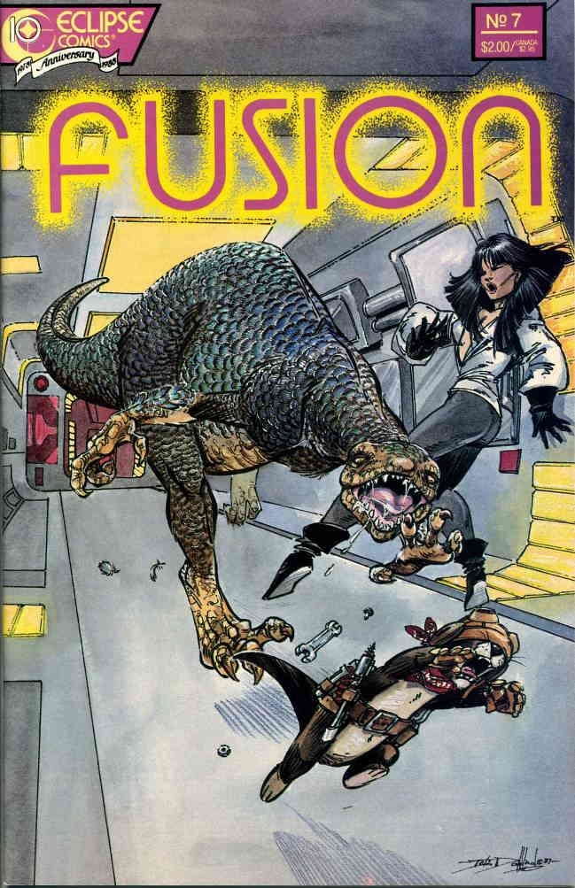 Fusion #7 VF ; Eclipse Comic Book - Walmart.com