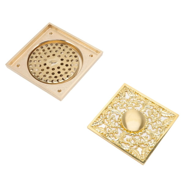 Square Floor Drain, Antique Style Smoother Drainage Shower Floor Drain ...