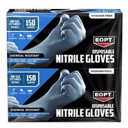 7 Mil XL Extra Large Nitrile Gloves : Box of 50 : Heavy Duty for ...