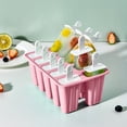 1pc Popsicle Molds 12-Cavity, DIY Ice Pop Mold for Kids Adult Teens ...
