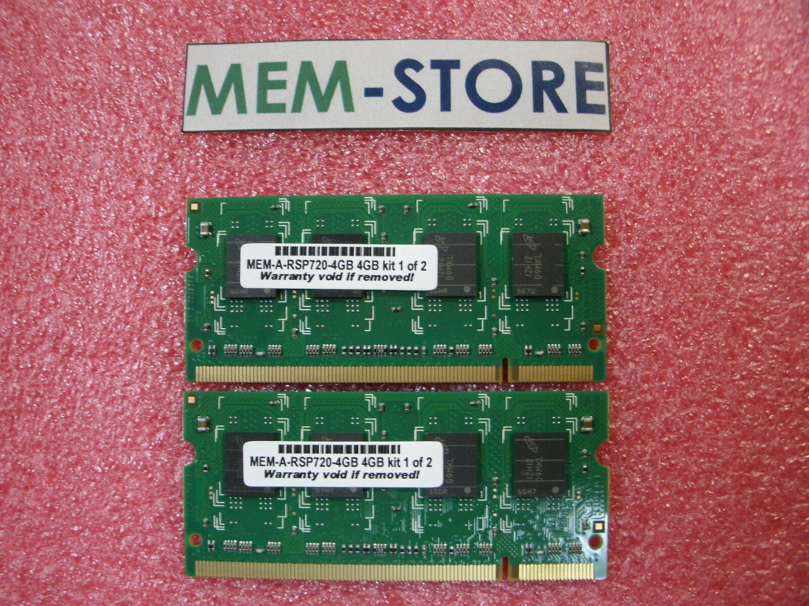 MEM-A-RSP720-4GB 4GB (2x2GB) DRAM Memory for Cisco C7600 RSP 720 (3rd ...