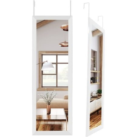 Diayung Full Length Over The Door Mirror, Long Door Hanging Mirror ...