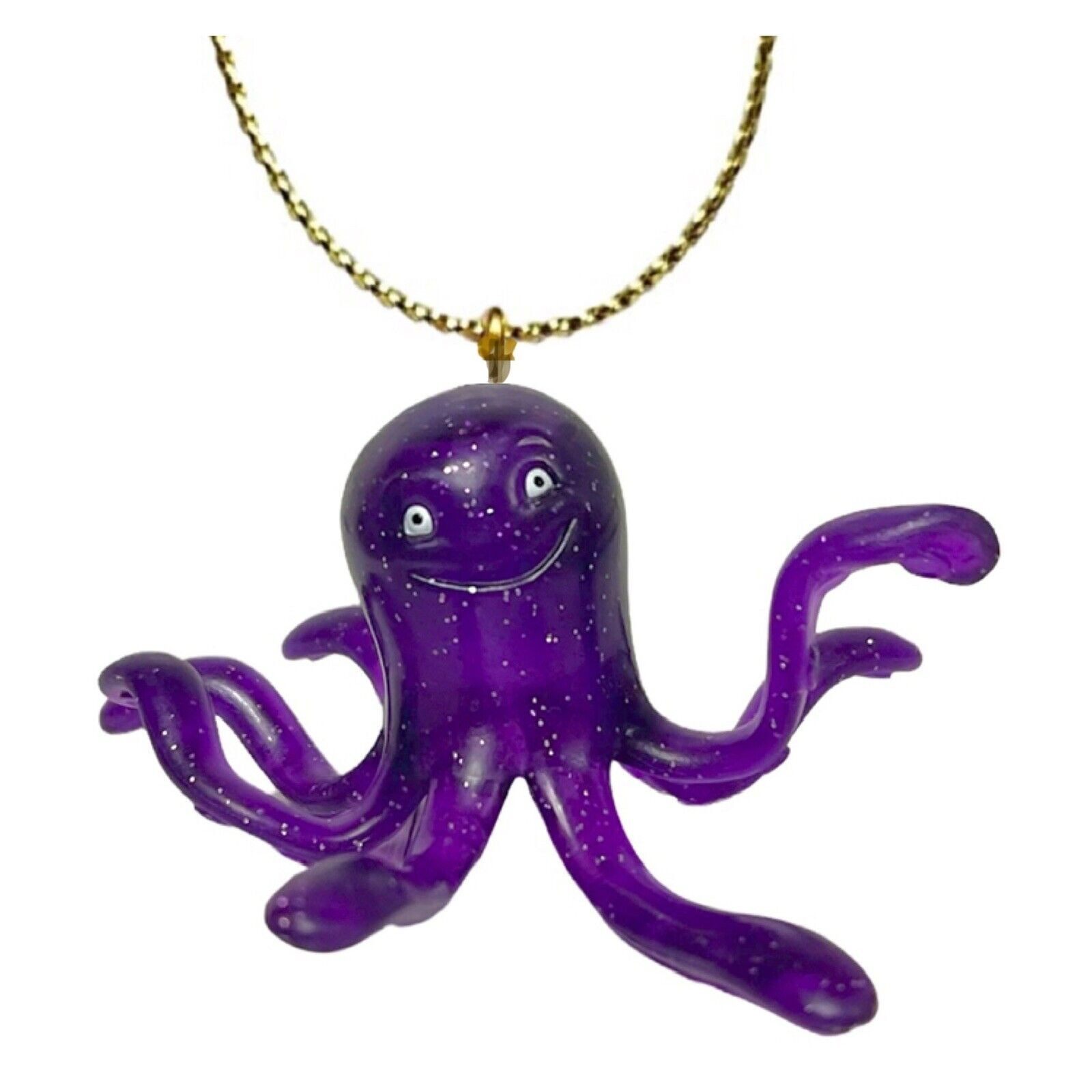 Toy Story Stretch Purple Octopus Ornament 3" PVC Figure Figurine Charm ...
