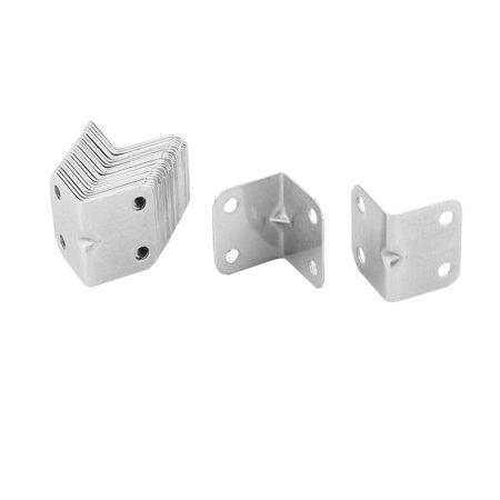 24pcs Equerre d'angle Droit Équerre de Fixation Plaque assemblage ...