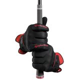 TaylorMade Rain Control Golf Gloves (Black/Red), X-Large - Walmart.com