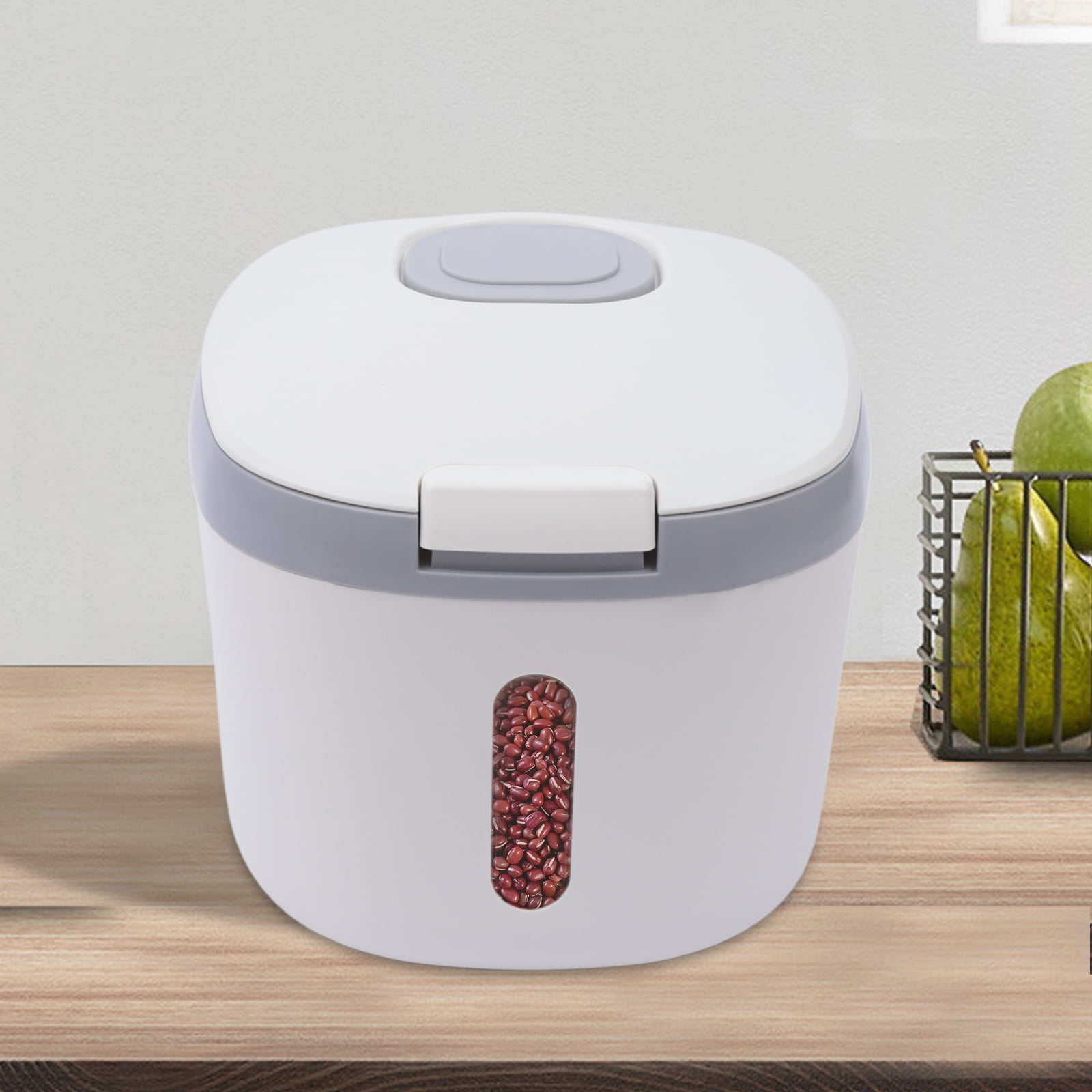 TOOL1SHOoo 10KG/22Lbs Large Cereal Rice Dispenser Airtight Grain ...