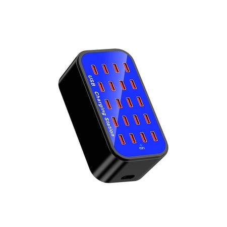 Unatoiry Universal 20 Ports Mobile Phone Charger Cellphone MP3 MP4 ...