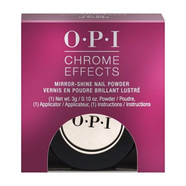 OPI Chrome Effects Mirror Shine Nail Powder - Amethyst Made The Short ...